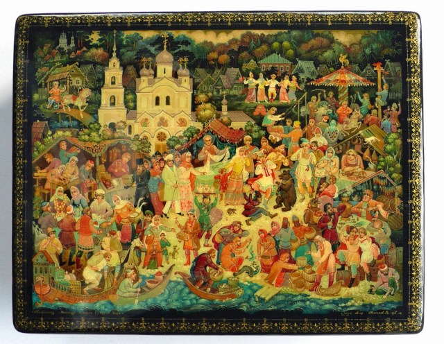 The Legendary Art of the Russian Lacquer Miniature – Cherry's Cache